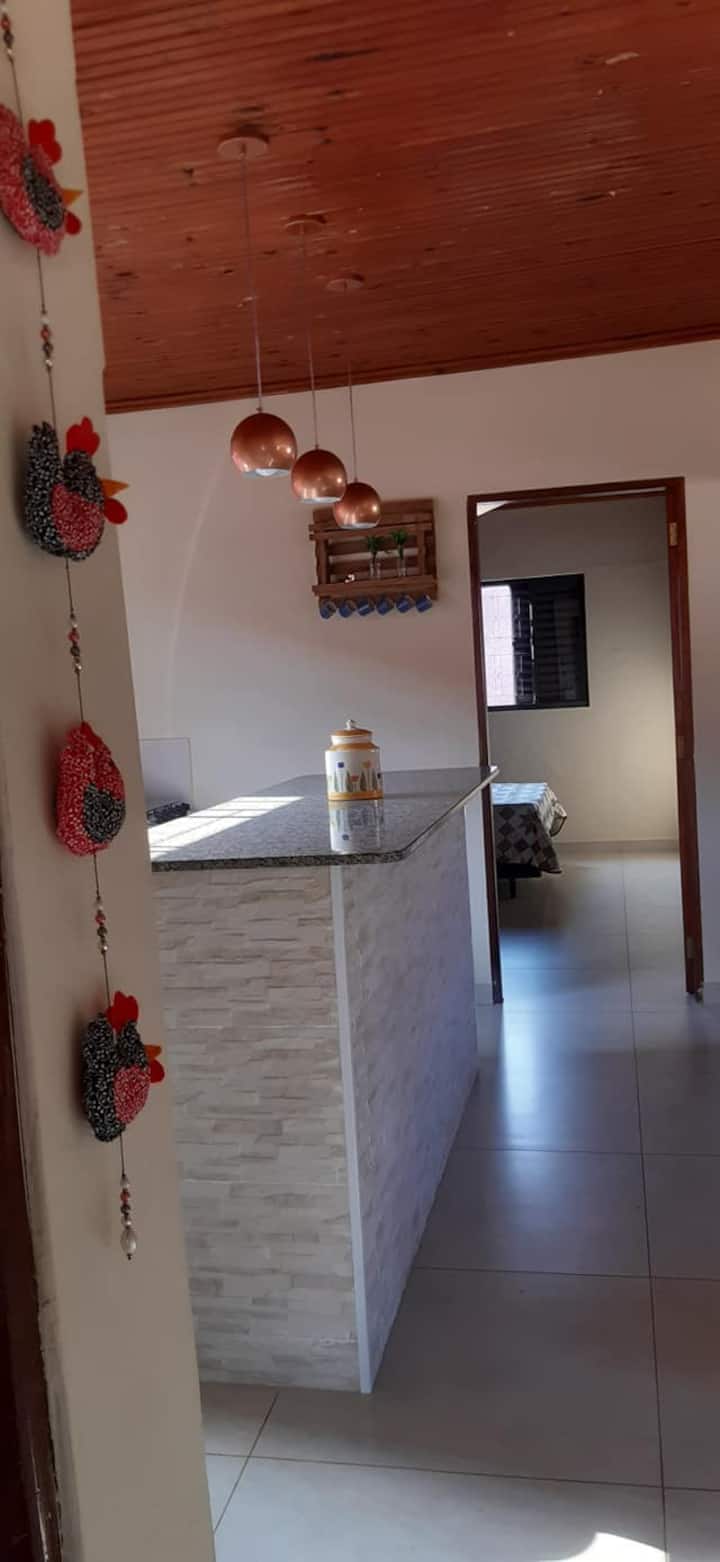 Brotas Casa Formigão Rosa - Brotas