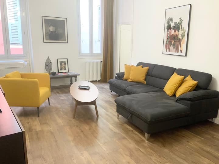 Superbe Appartement, Plage, Promenade Des Anglais - Nizza