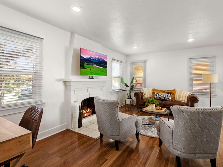 Cozy, Private, Modern 2 Bedroom In Salt Lake City - Tracy Aviary & Botanical Gardens