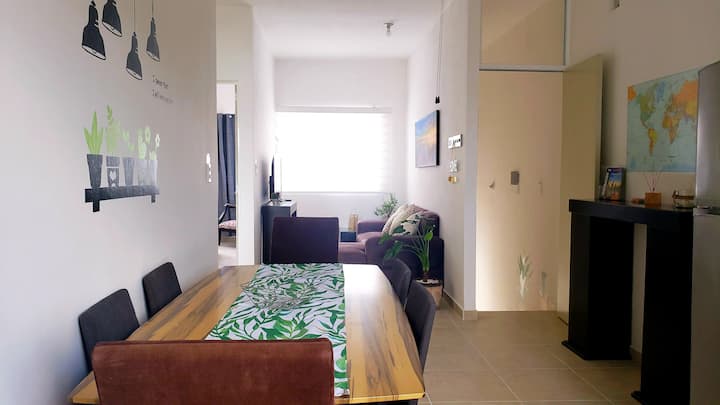 Hermoso Departamento En Planta Alta En Cancún - Cancún