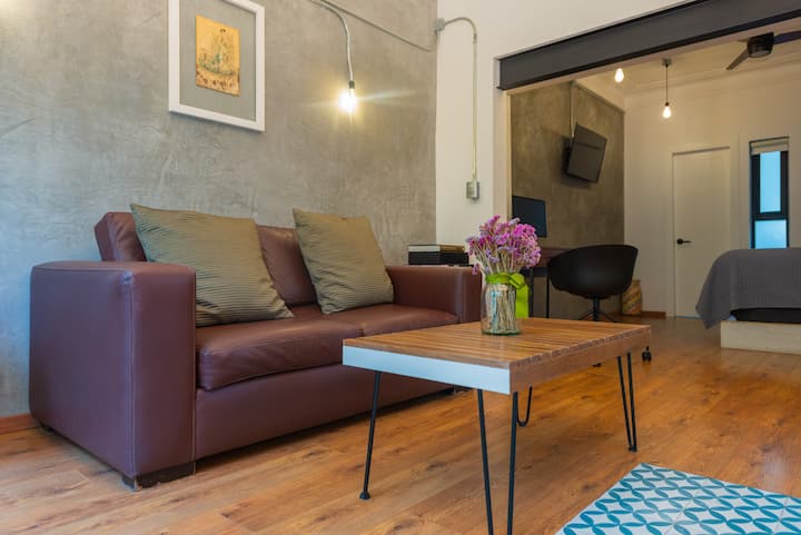 Grand Loft In The Heart Of Condesa/private Terrace - Mexikóváros