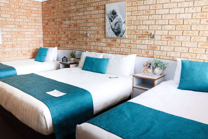 Kennedy Drive Motel Family Room 1xqueen & 2xsingle - Coolangatta