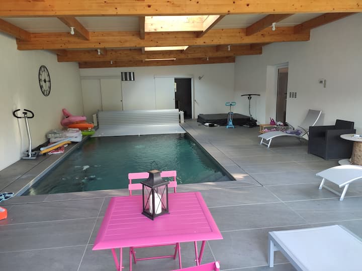 Villa,piscine & Spa Intérieurs ,En Lozère& Aubrac - Lozère