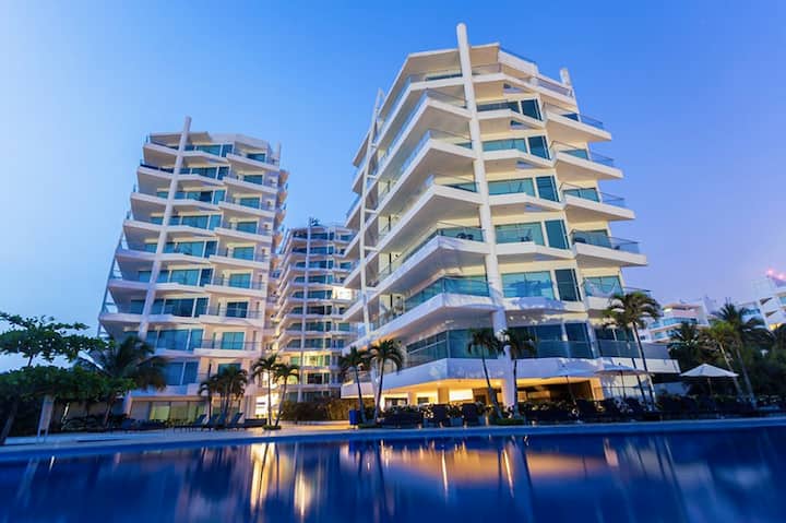 Sensacional Apartamento Nuevo Frente Al Mar - Bolivar