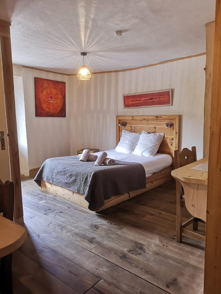 Chbre Familiale 3 P + Kitchenette - Coeur Village - Massif du Vercors