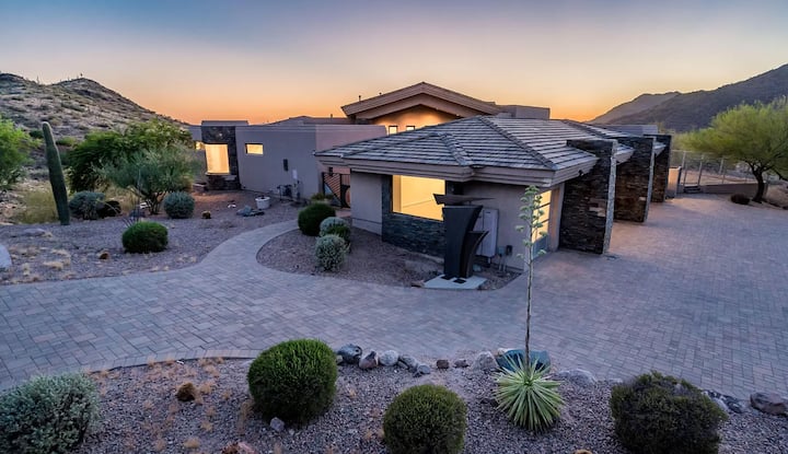 Luxury Mountain Villa 8bdr/pool/views - Fountain Hills, AZ