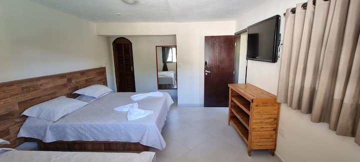 Tangará Guest House (06), Suíte A 450m Praia - Ilhabela