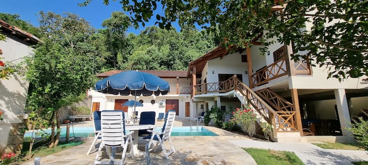 Tangará Guest House (04), Suíte A 450m Praia - Ilhabela