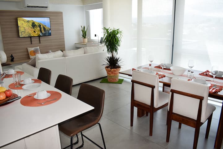 Apartamento Con Piscina Y Cómoda áRea De Trabajo - San José, Costa Rica