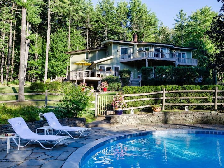 10 Acre 6 Bedroom Estate With Pool - Phoenicia, NY