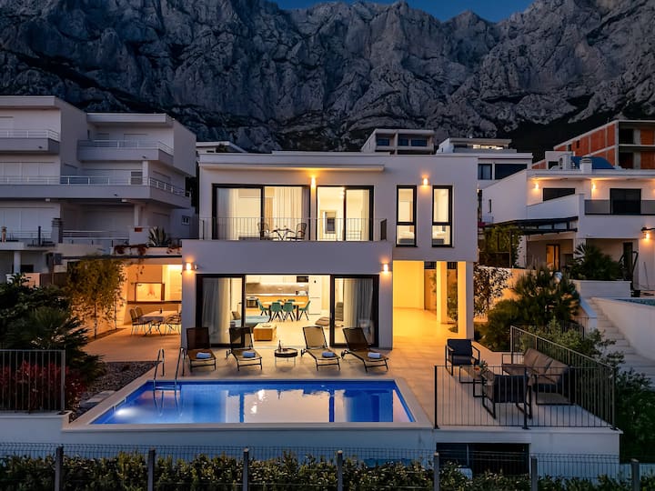 Ferienhaus Komplex - Villa David-makarska Exklusiv - Baška Voda