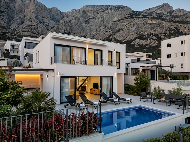 Ferienhaus Komplex -Villa Oliver-makarska Exklusiv - Baška Voda