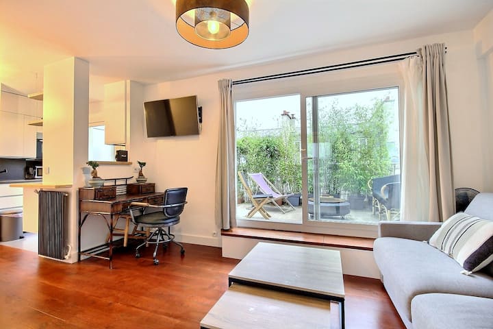 Bel Appartement Avec Terrasse - Easyhostin' - Montrouge