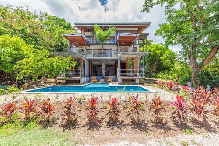 Jawa Earth & Ocean Ecolodge With Ocean View - Nosara