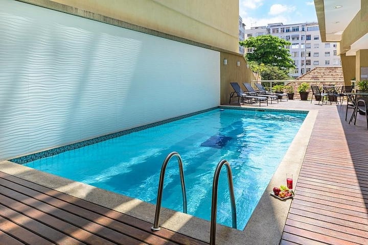 Flat Com Serviços 300 M Da Praia De Ipanema I302 - Ipanema