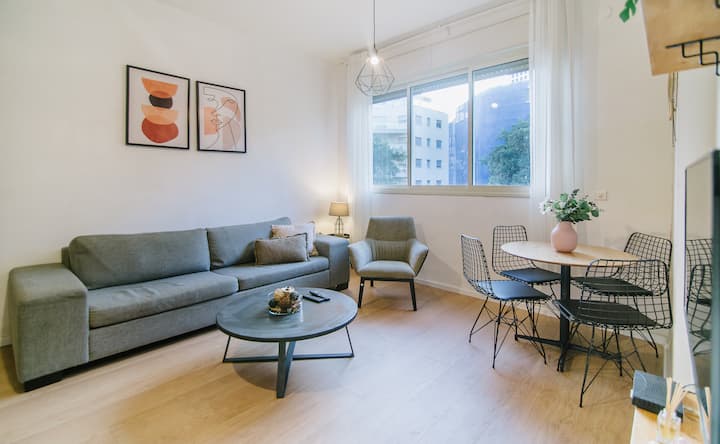 Hot&chic 3 Min From The Beach With Mamad - Tel Aviv-Yafo