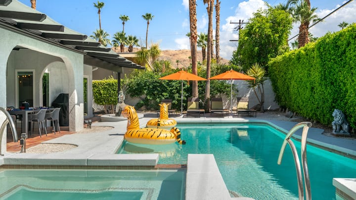 The Twin Palms Tiger House - Palm Springs, CA