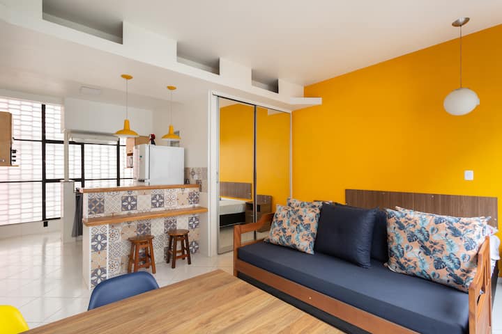 Um Encanto De Apartamento No Coração Do Boqueirão - Santos