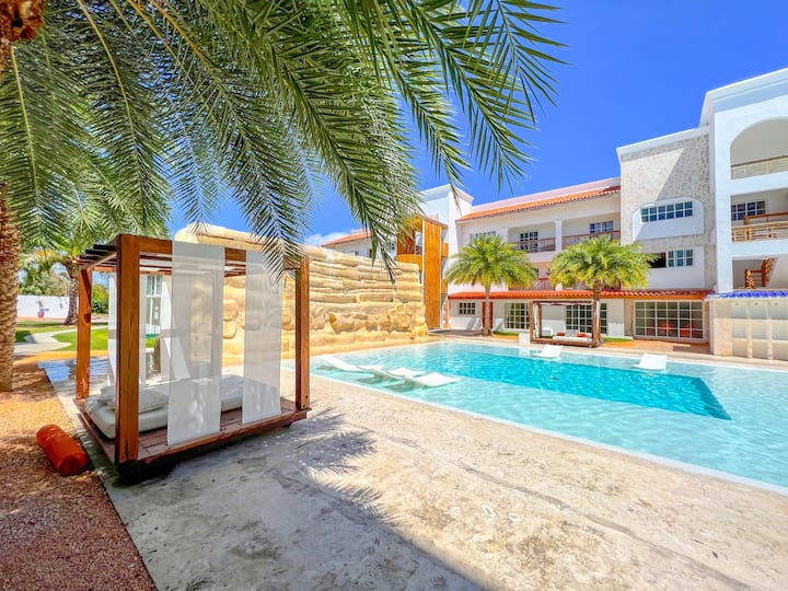 Apt In Cap Cana W. Pool, Sauna, Soccer, Gym, Bbq+ - Punta Cana