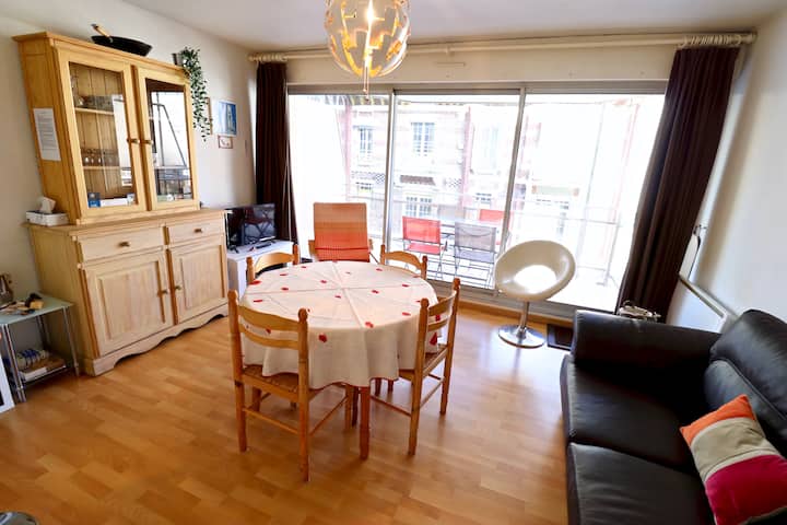Apt. 2-4 Pers. Avec Balcon Proche Plage Et Marché - Le Touquet