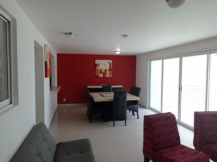 101 Safe And Roomy In Downtown. 3 Br W 6 Beds. - Cuernavaca