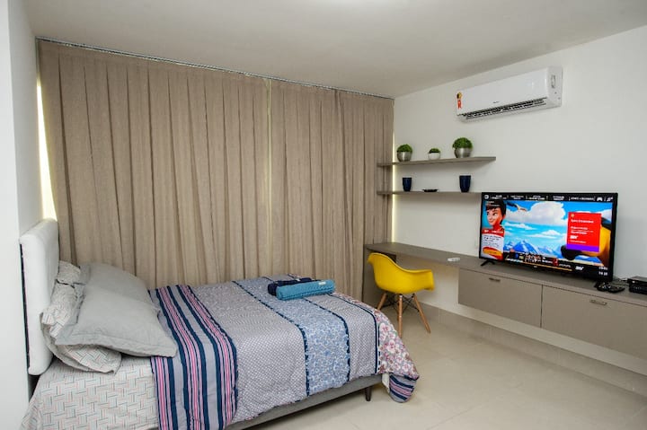 Moderno Flat Na Ilha Do Leite Até 4 Pessoas - Recife