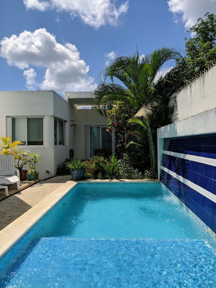 Casa Sunshine! Tropical Retreat. Pool, 2br, 2 Bath - Cozumel