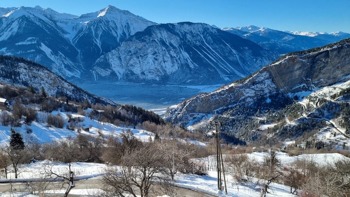 Dachwohnung U.  Bungalow - Sauna - Sonnenterrasse - Canton du Valais