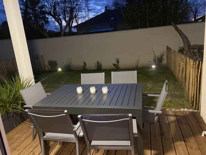 Charmant T2: Jardin, Proche Golf , Plage Et Forêt. - Saint-Vincent-de-Tyrosse