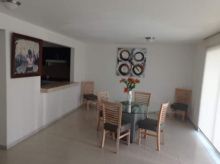 201 Big And Safe At Downtown. 3 Rooms And 5 Beds - Cuernavaca