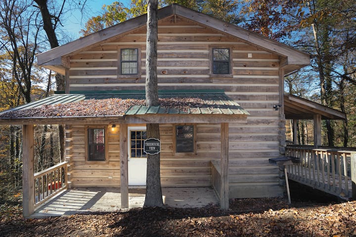 Treehouse View #2 |1br 2ba|hot Tub|sleep 6|mtnview - Townsend, TN