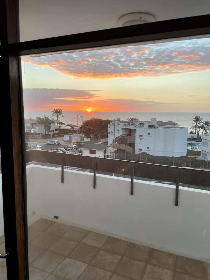 Renovated 40 M2 Cornerapartment , Great Sea View - Playa del Inglés