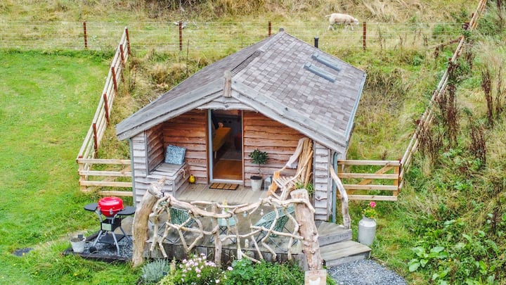Hen Hut - Quirky Wood Cabin Within A Welsh Farm - Abergele