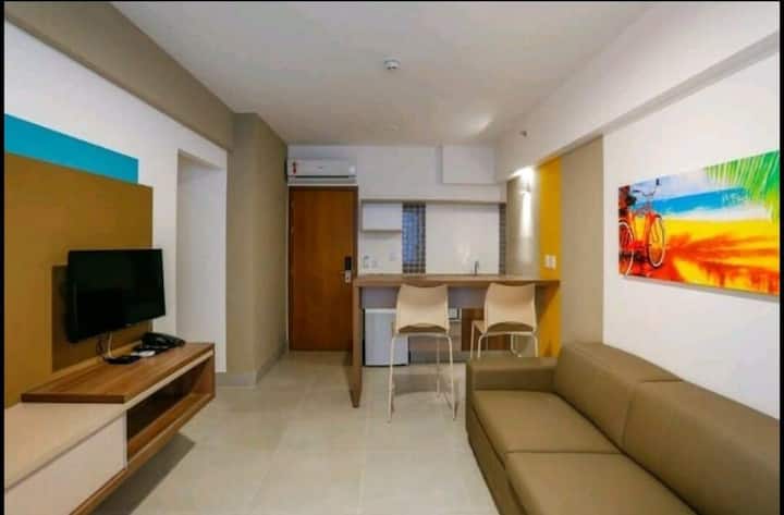 Lindo Flat No Olímpia Park Resort - Olímpia