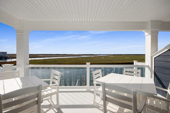 5 Bedroom 3.5 Bath Bayfront Home With Sunset Views - Avalon, NJ