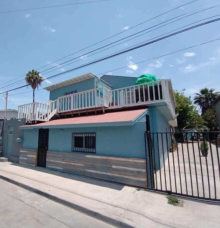 The Big Blue House - Rosarito