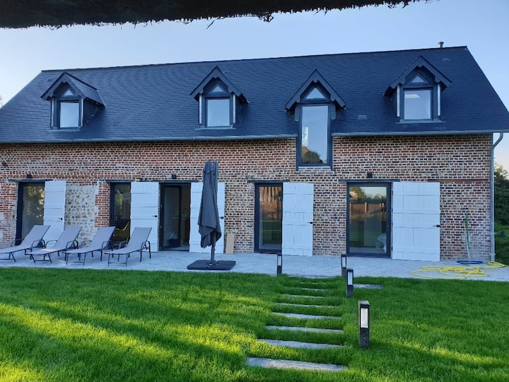 Cottage Chaleureux Et Lumineux : La Laiterie - Honfleur