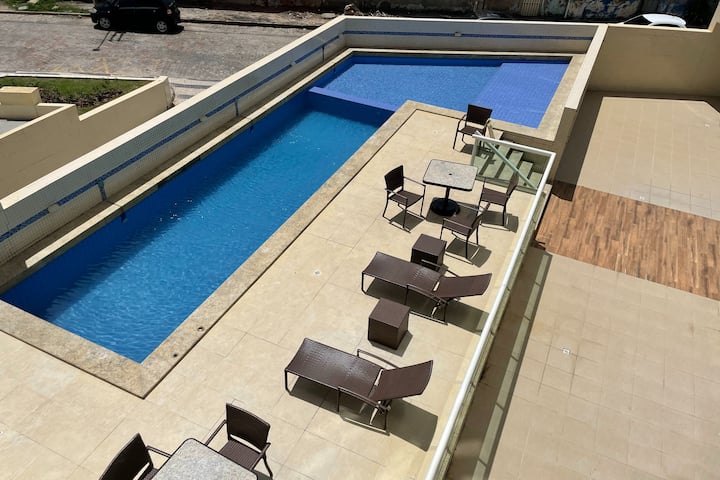 Piscina E Academia - 500 M Do Centro De Convenções - Salvador