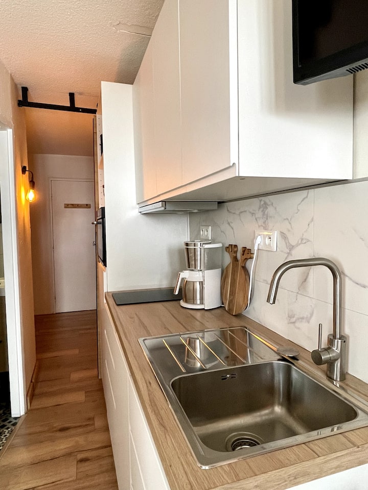 Studio 4p - Arc 2000 Centre Pied Pistes Balcon Sud - Bourg-Saint-Maurice