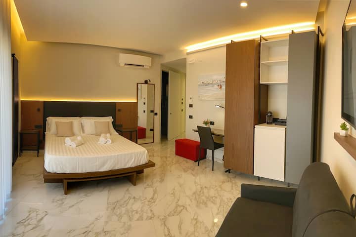 B&b Borgiarooms Camera King Con Vista Mare Etna - Milazzo