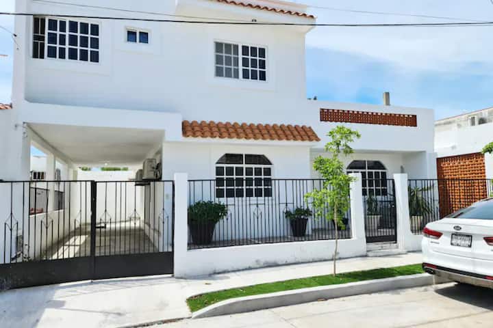 La Posada Blanca Xl - Casa + Depa Para Gran Grupo. - Mazatlan