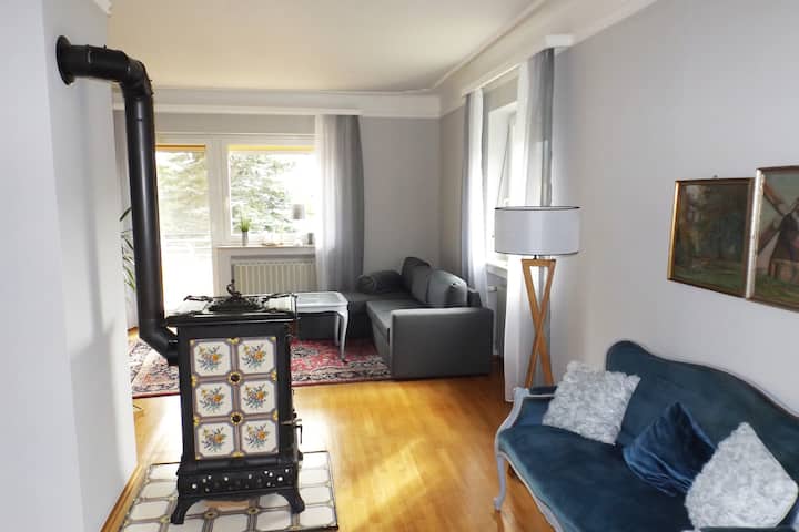 Schöne, Große Ferienwohnung Mit Balkon - Bad Kissingen