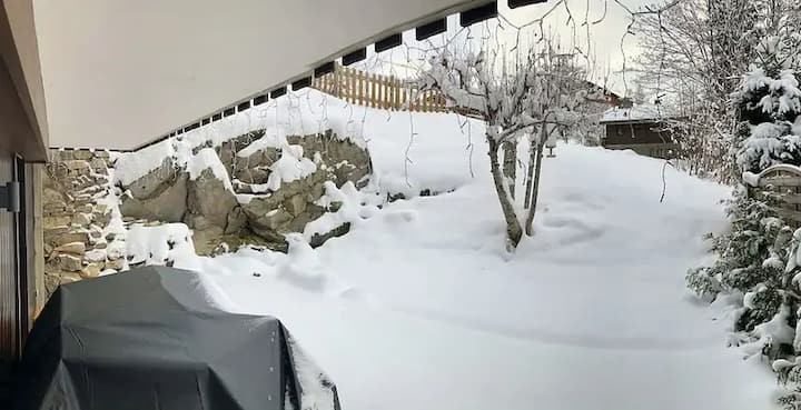 Entre Mont D’arbois Et Ville -Appart Jardin - Megève