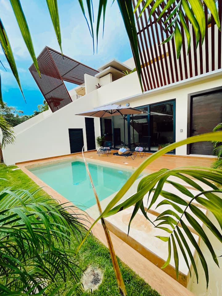 -Private Villa-4br-a/c- 2 Pools- Best Sunset View! - Tulum