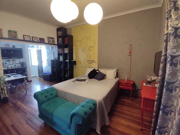 Loft Aconchegante No Centro (Wi-fi Rápida E Alexa) - São Paulo
