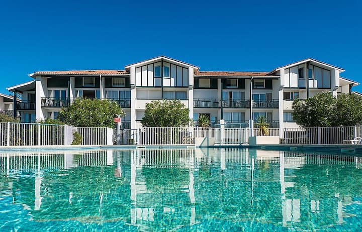 Bidart T2 Avec Piscine , Plage Et Golf à Pied - Biarritz
