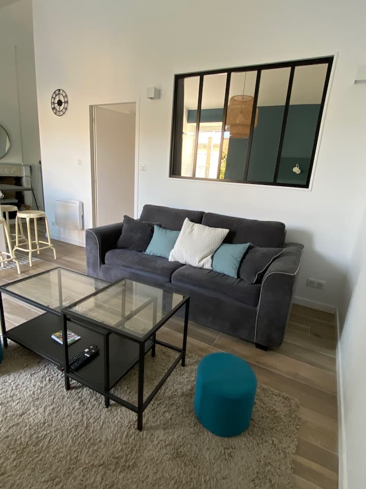 Maison De Village Rénovée à Sauzelle - 2 Pers - Plage de Boyardville