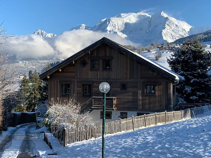 Chalet Haut De Gamme Vue Exceptionnelle Mtblanc - Combloux