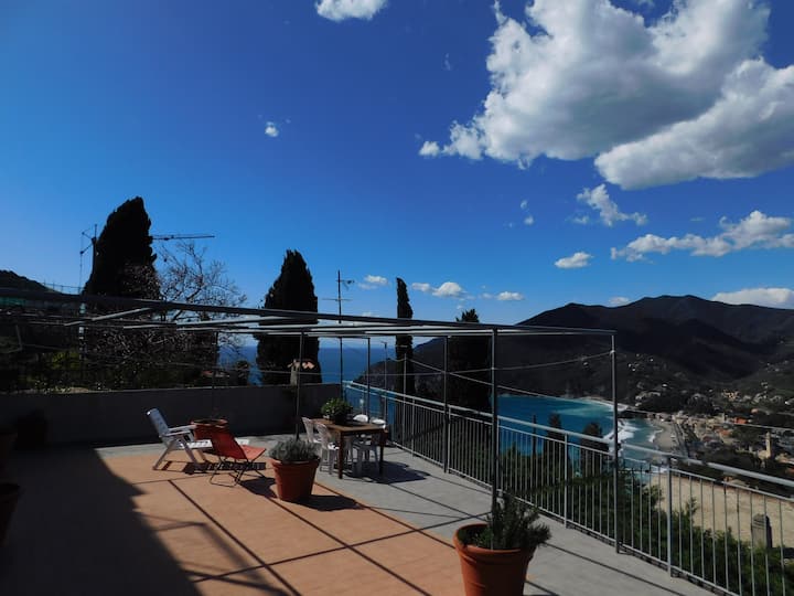 Quinto Canto Moneglia, Vista Mare  Con Terrazza - Moneglia