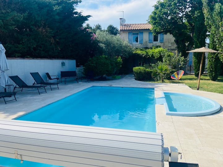 Mas Provençal Avec Piscine - Beaucaire